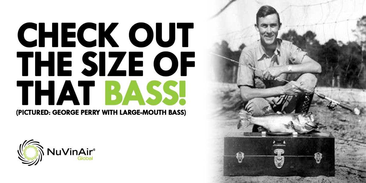World Record Largemouth Bass George Perry